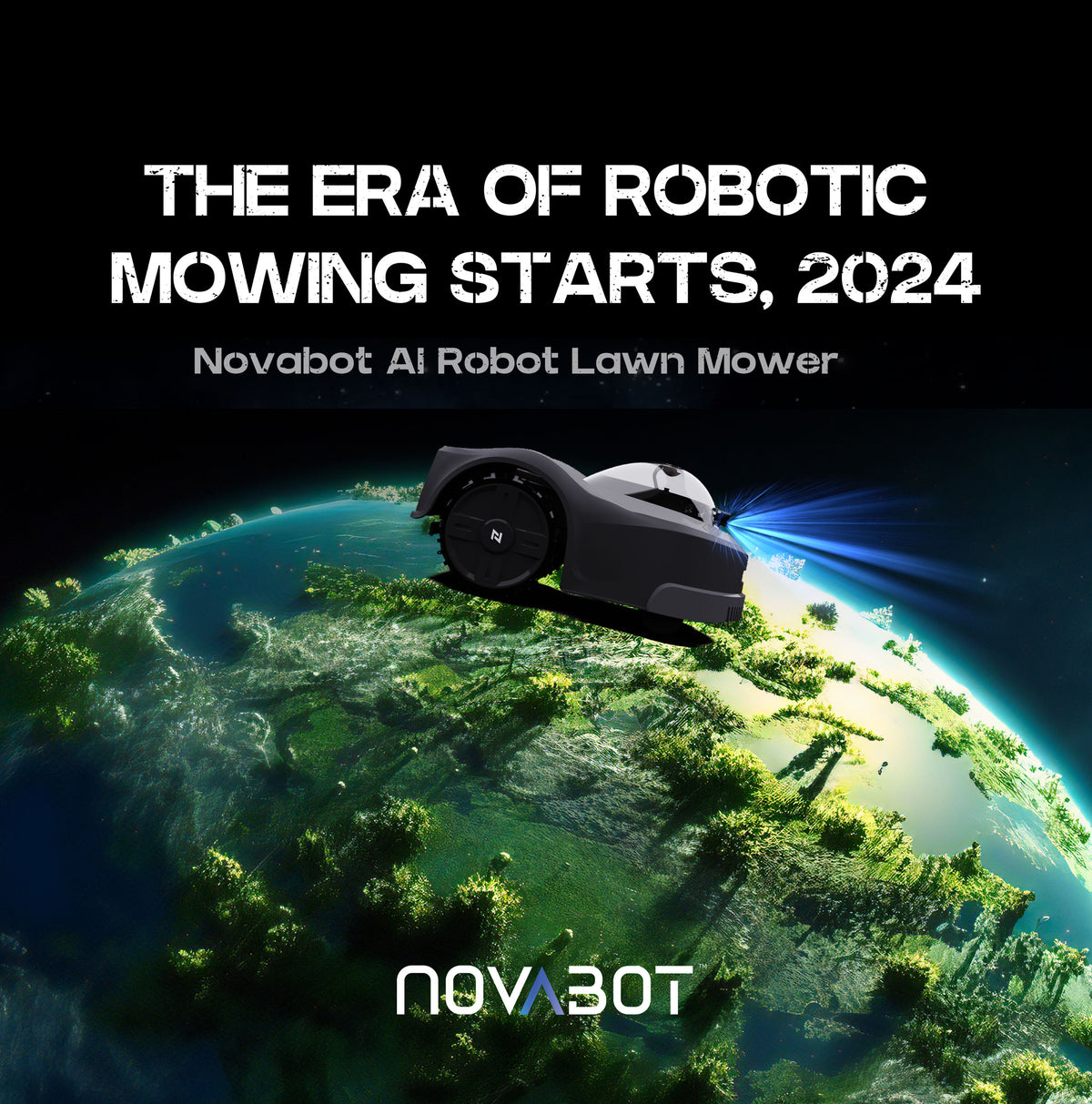 CES 2024: Human Officially Enters the Era of Robot Lawn Care